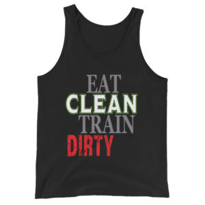 Eat Clean Train Dirty Women's Tank-Top